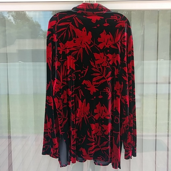 Kathy Lee Collection | Tops | Kathy Lee Collection Womens Shirtdress ...